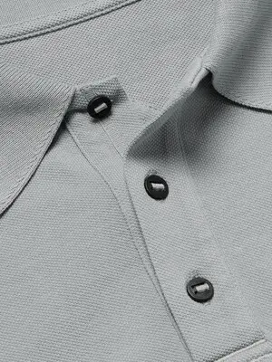 Canada Goose Beckley Logo-appliquéd Paneled Cotton-piqué Polo Shirt - Gray