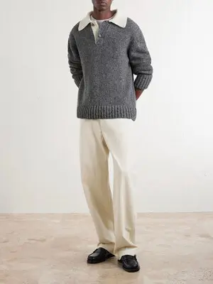 De Bonne Facture Gardia Wide-leg Cotton-corduroy Trousers