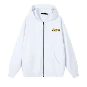 Drew House Sherman Zip-up Hoodie 'off White - Cream