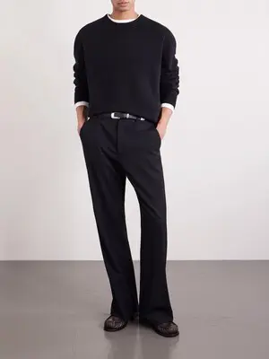 Acne Studios Klimi Oversized Cashmere-blend Sweater - Black
