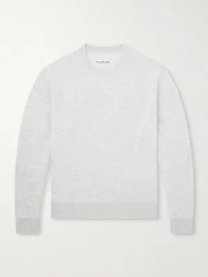 Acne Studios Klimi Cashmere-blend Sweater - Gray