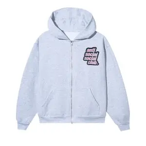 Anti Social Social Club Full Zip Sweatshirts Hoodies For Women