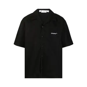 Off-White Arrow Outline Pajama Short-sleeve Shirt /white - Black