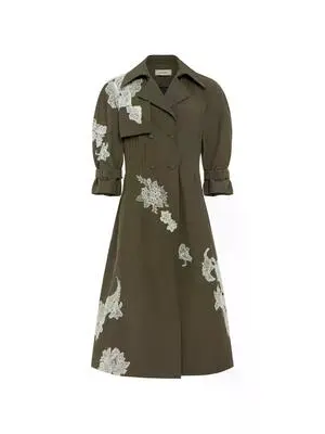 Hellessy Rowan Lace Trench Coat