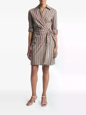 Vince Striped Mini Dress