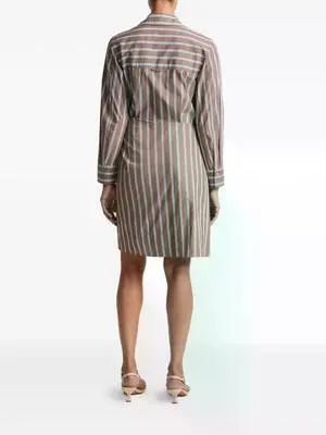 Vince Striped Mini Dress