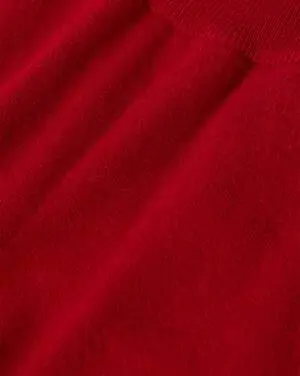 Johnstons Of Elgin Cashmere Knit Trousers - Red