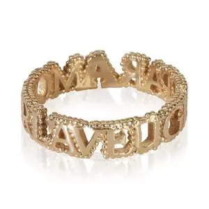 Gucci Yellow Gold Diamond Laveugle Par Amour Ring