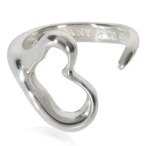 Tiffany & Co. Sterling Silver Elsa Peretti Open Heart Ring - Sterling_silver