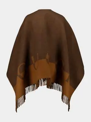 Gucci Wool-cashmere Cape