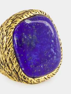 AURÉLIE BIDERMANN Lapis Lazuli Ring - Blue