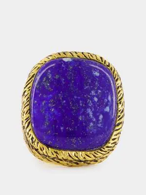 AURÉLIE BIDERMANN Lapis Lazuli Ring - Blue