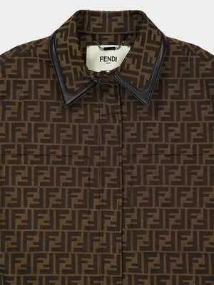 Fendi Ff Canvas Jacket