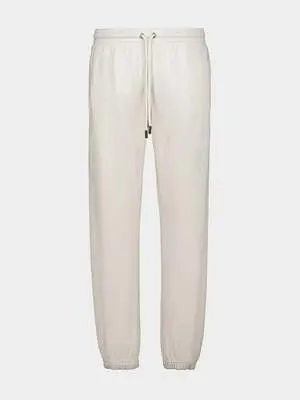 Off-White Pumice Stone Cuffed Sweatpants - Beige
