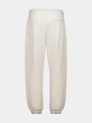 Off-White Pumice Stone Cuffed Sweatpants - Beige