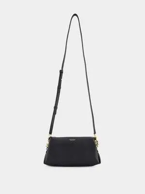 FERRAGAMO Gancini Chain Mini Bag - Black