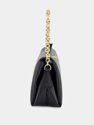 FERRAGAMO Gancini Chain Mini Bag - Black