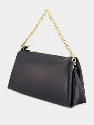 FERRAGAMO Gancini Chain Mini Bag - Black