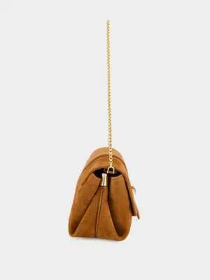 FERRAGAMO Leather Shoulder Bag - Orange