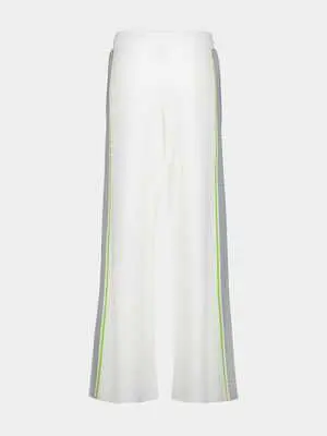 Casablanca Tennis Club Trousers With Neon Trim