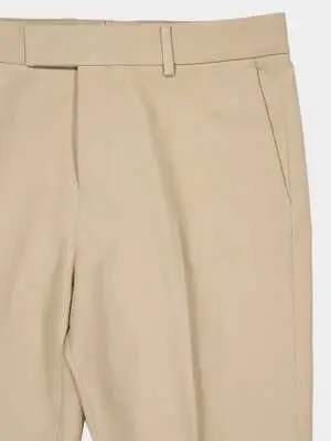 FERRAGAMO Safari Cotton-cashmere Chinos