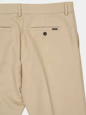 FERRAGAMO Safari Cotton-cashmere Chinos