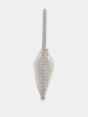 Benedetta Bruzziches Your Best Friend La Grande Shoulder Bag - Silver