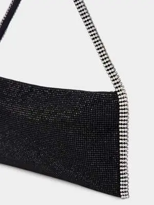 Benedetta Bruzziches Your Best Friend La Grande Shoulder Bag - Black