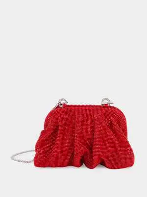Benedetta Bruzziches Mazurka Venus La Grande Clutch - Red