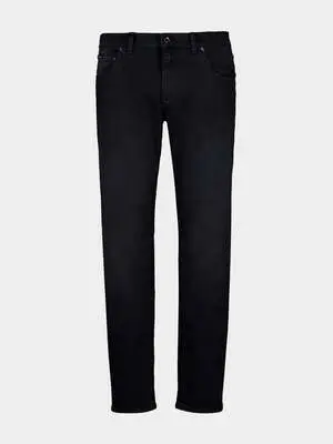 Dolce & Gabbana Straight Fit Cotton Pants - Black