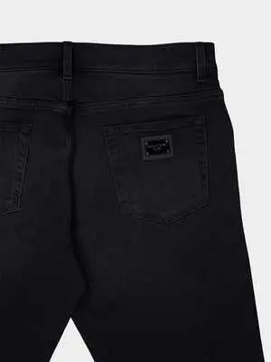 Dolce & Gabbana Straight Fit Cotton Pants