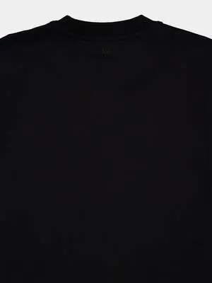 AMI Paris De Coeur Cotton T-shirt - Black
