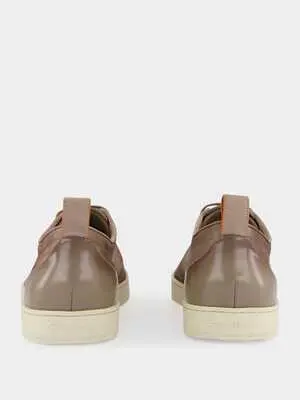 Santoni Suede Sneakers - Beige