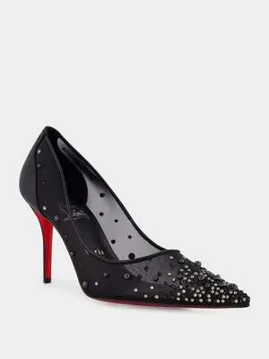 CHRISTIAN LOUBOUTIN Miss Z 80 Pumps - Black