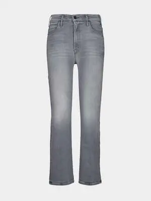 MOTHER The Hustler Ankle Jeans - Grey