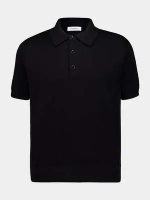Givenchy Cotton Polo Shirt - Black