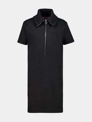 Gucci Mini Zip Dress - Grey