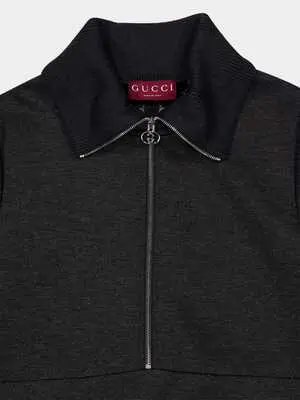 Gucci Mini Zip Dress - Grey