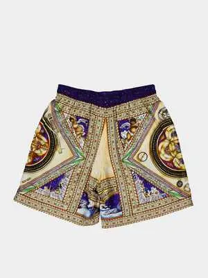 Casablanca Silk Orné Print Shorts