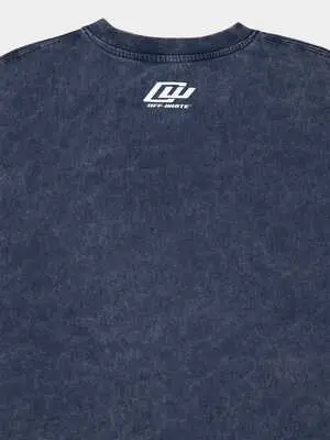 Off-White Mareado Night Sky Sporty 4 Skate T-shirt - Blue