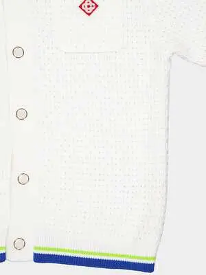 Casablanca Crochet Short-sleeve Shirt