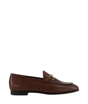 Gucci Jordaan Leather Loafer - Brown