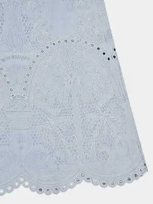 Zimmermann Denim Midi Shirt Dress - Blue