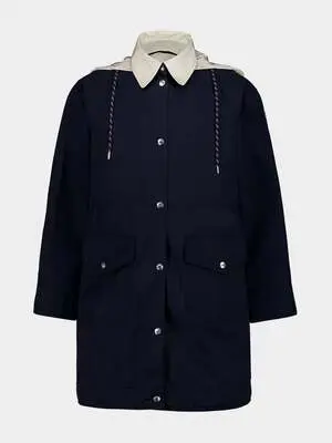 Moncler 3-in-1 Hooded Down Jacket - Blue