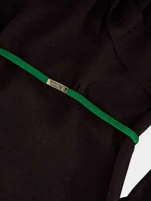 Gucci Silk Jacquard Horsebit Top