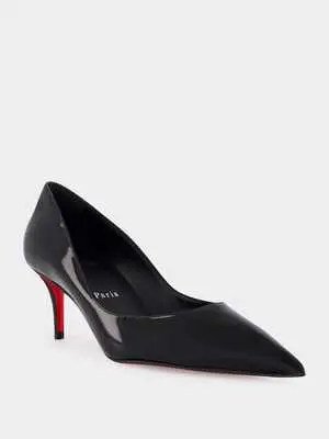 CHRISTIAN LOUBOUTIN Miss Z 60 Patent Pumps - Black