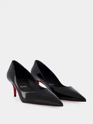 CHRISTIAN LOUBOUTIN Miss Z 60 Patent Pumps - Black
