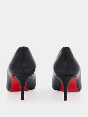 CHRISTIAN LOUBOUTIN Miss Z 60 Patent Pumps - Black