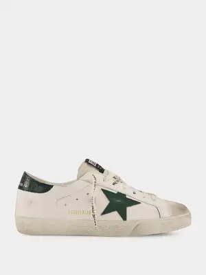 GOLDEN GOOSE Superstar Leather Sneakers - White