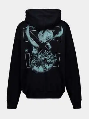 Off-White Moon Skate Hooded Sweatshirt